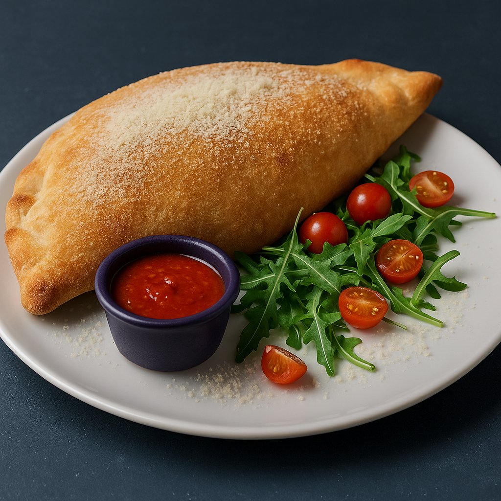 Pizza frita O'Mandolino